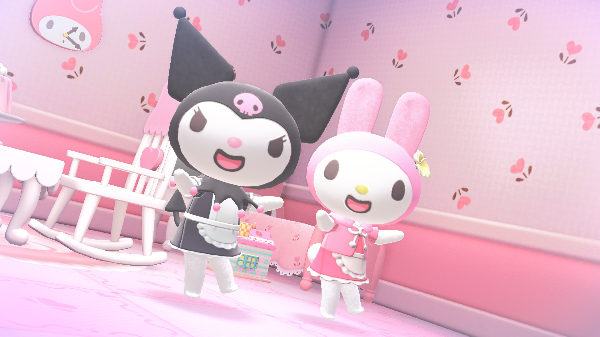 My Melody & Kuromi Mod for Animal Crossing: New Horizons | ACNH Mods