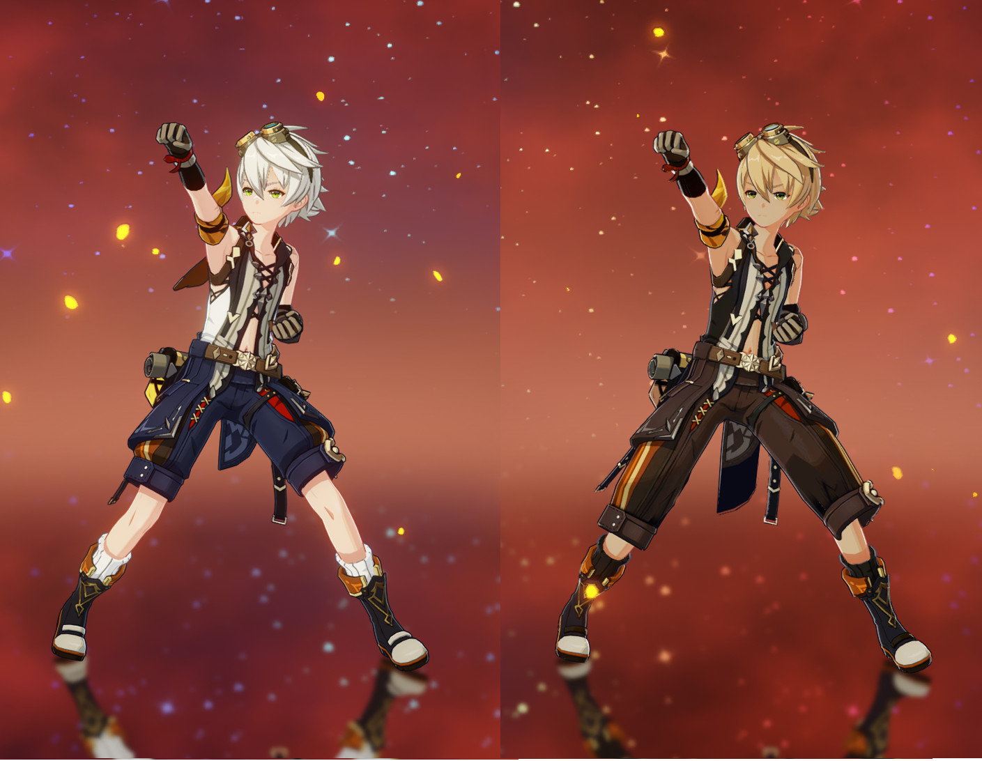 Blonde Bennett Recolor Mod for Genshin Impact | GI Mods