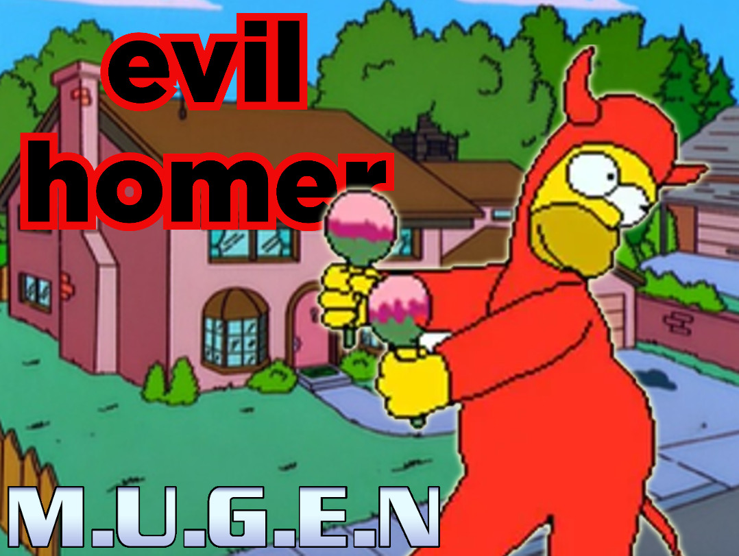 Warner el Tochix evil homer edit Mod for M.U.G.E.N | MUGEN Mods