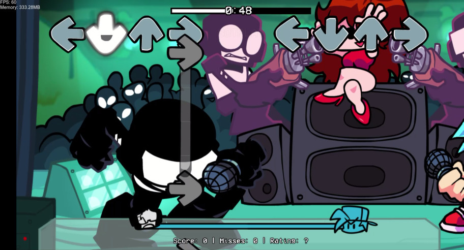 Characters selector stage Mod for Friday Night Funkin' | FNF Mods