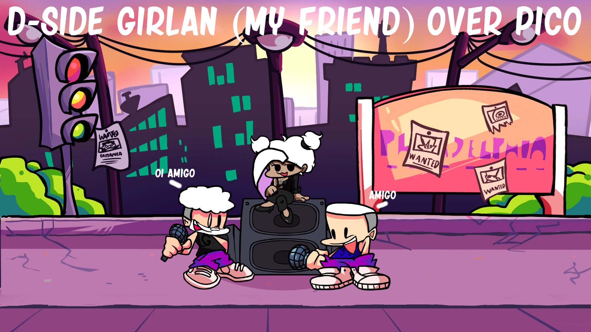 D-Side Girlan (My Friend) over Pico + FLA Mod for Friday Night Funkin ...