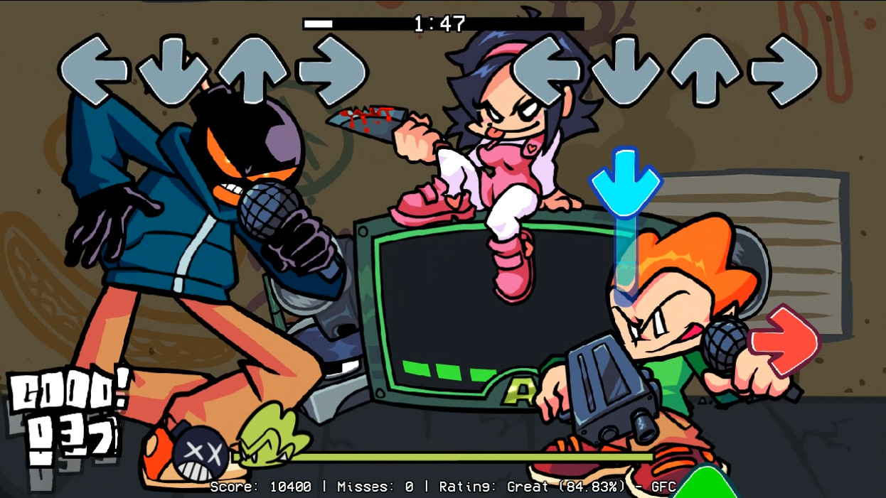 Lo-Fight Pico Mix Playable Mod for Friday Night Funkin' | FNF Mods