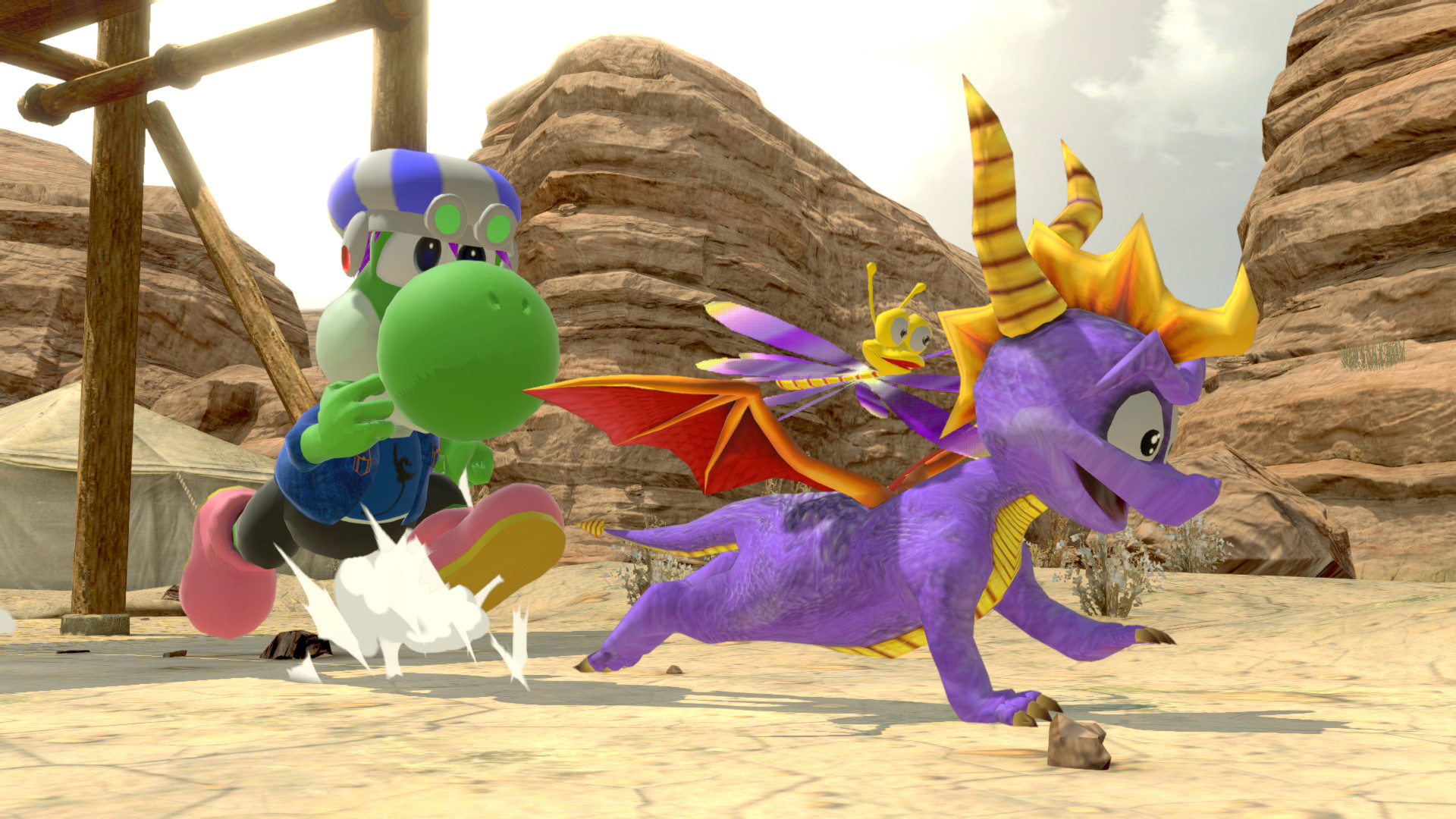 Spyro (Enter the Dragonfly) Mod for Super Smash Bros. Ultimate | SSBU Mods