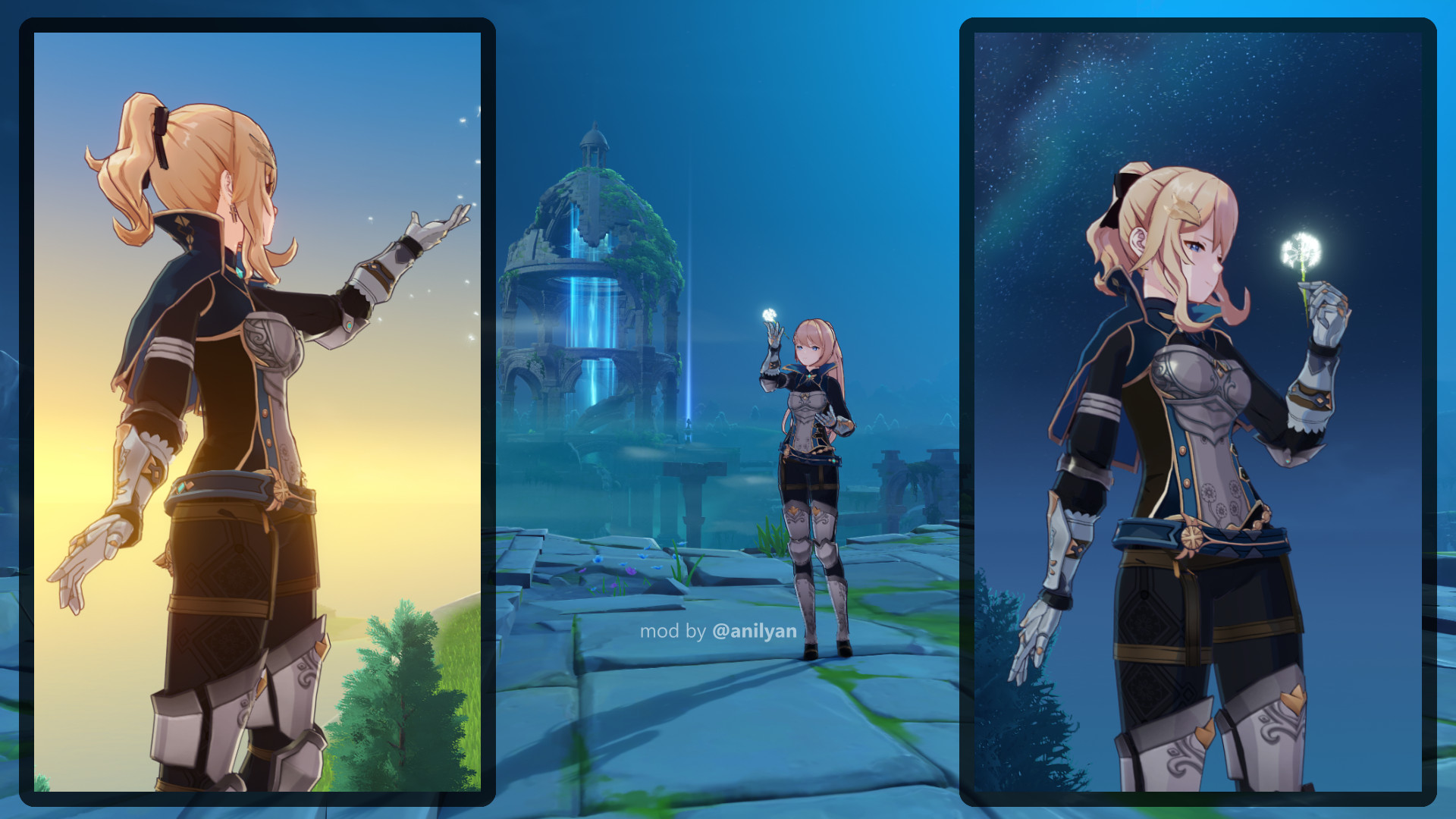 Gunnhildr from Old Mondstadt - or Armored Jean Mod for Genshin Impact ...