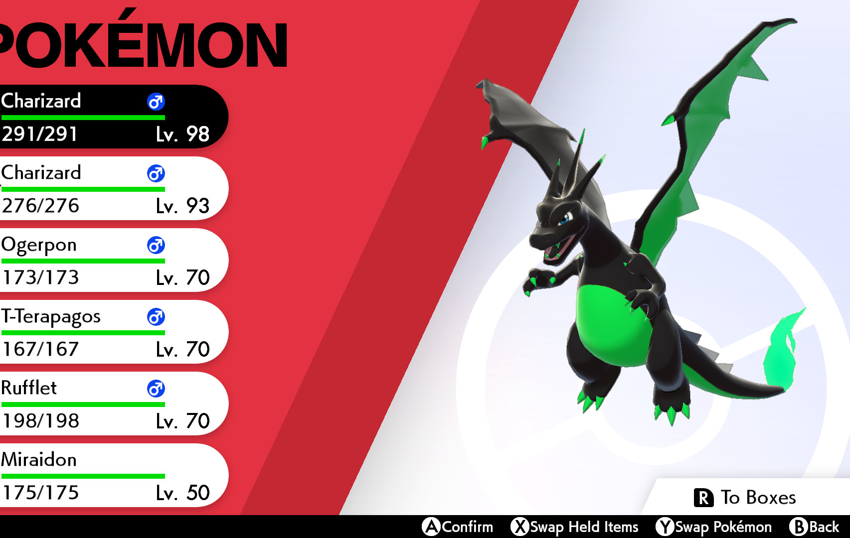 Mega Charizard Z Mod for Pokemon Sword & Shield | SWSH Mods