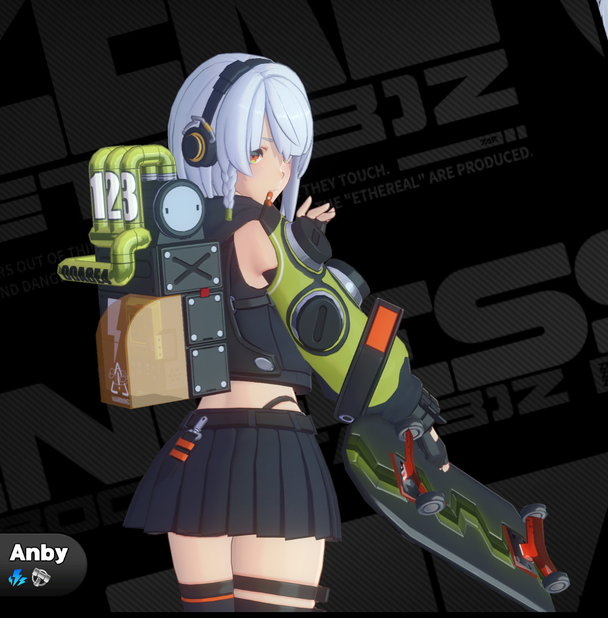 Skateboard Anby Mod for Zenless Zone Zero | ZZZ Mods