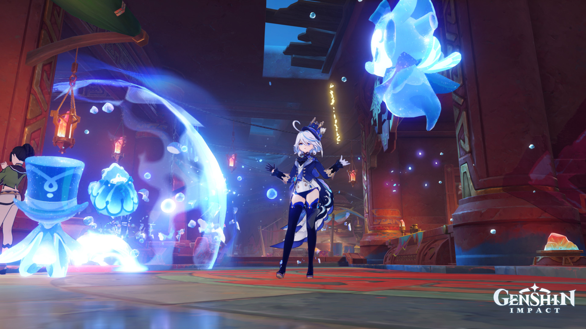 Furina stole Raiden's Legs Mod for Genshin Impact | GI Mods