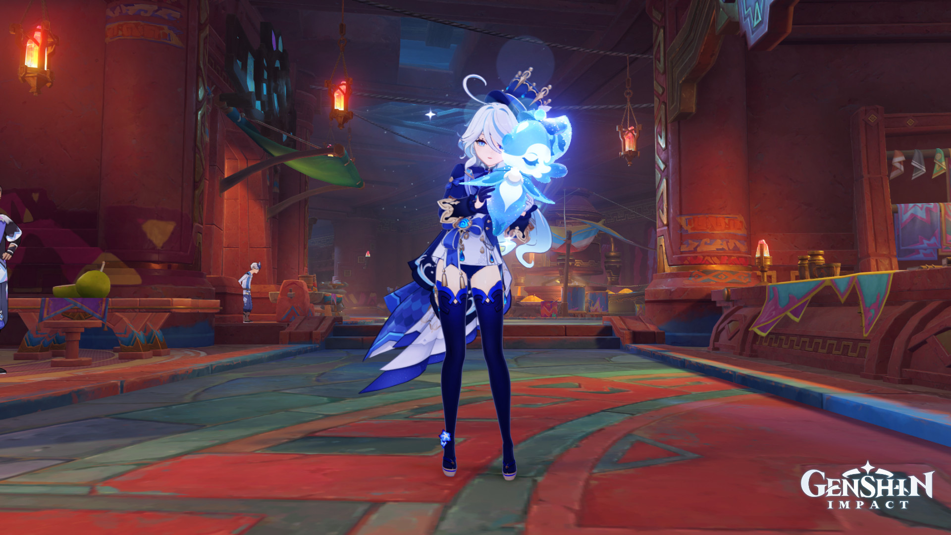 Furina stole Raiden's Legs Mod for Genshin Impact | GI Mods