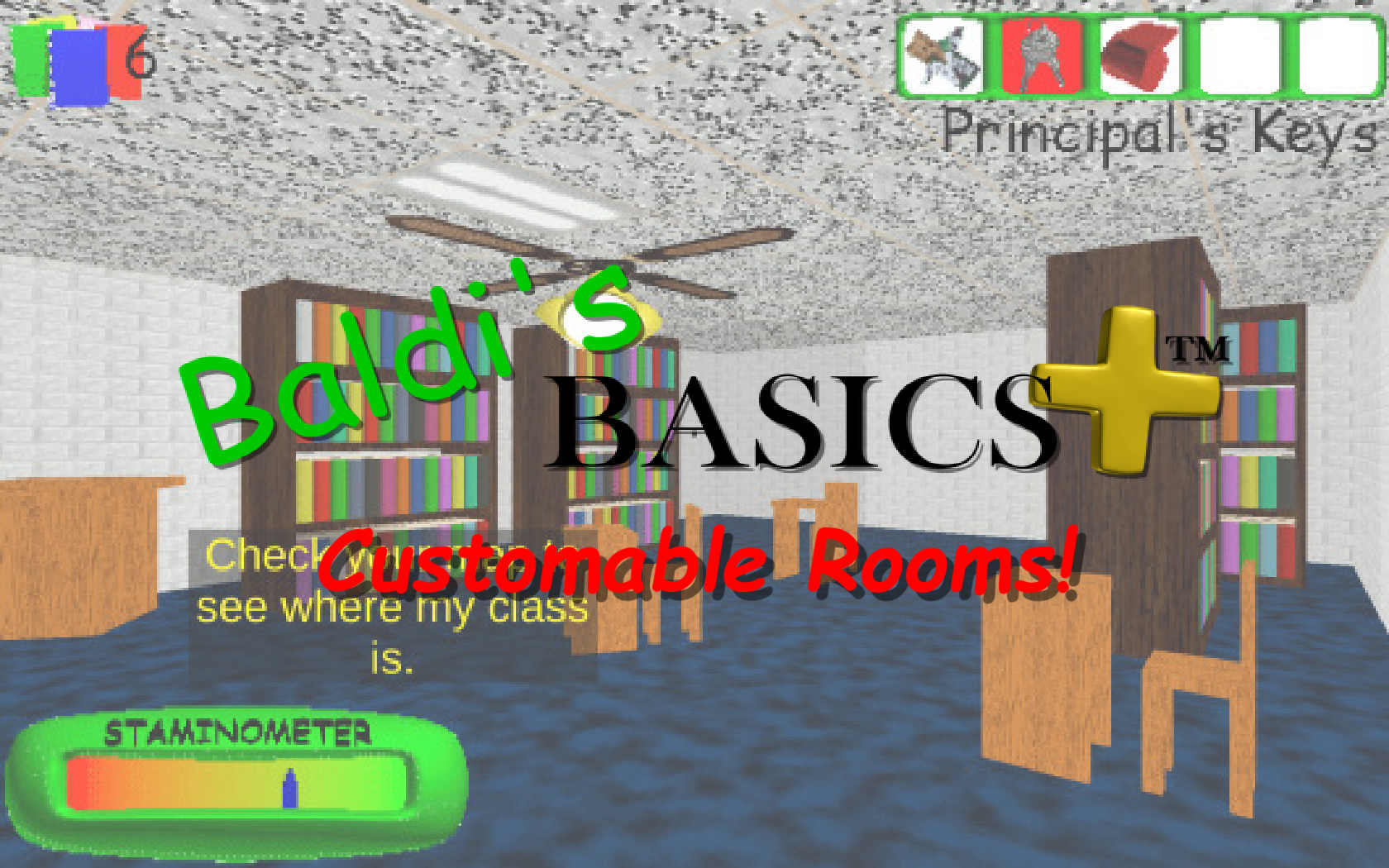 [0.11.X]BB+ Customable Rooms(REMASTERED! EASIER!) Mod for Baldi's ...
