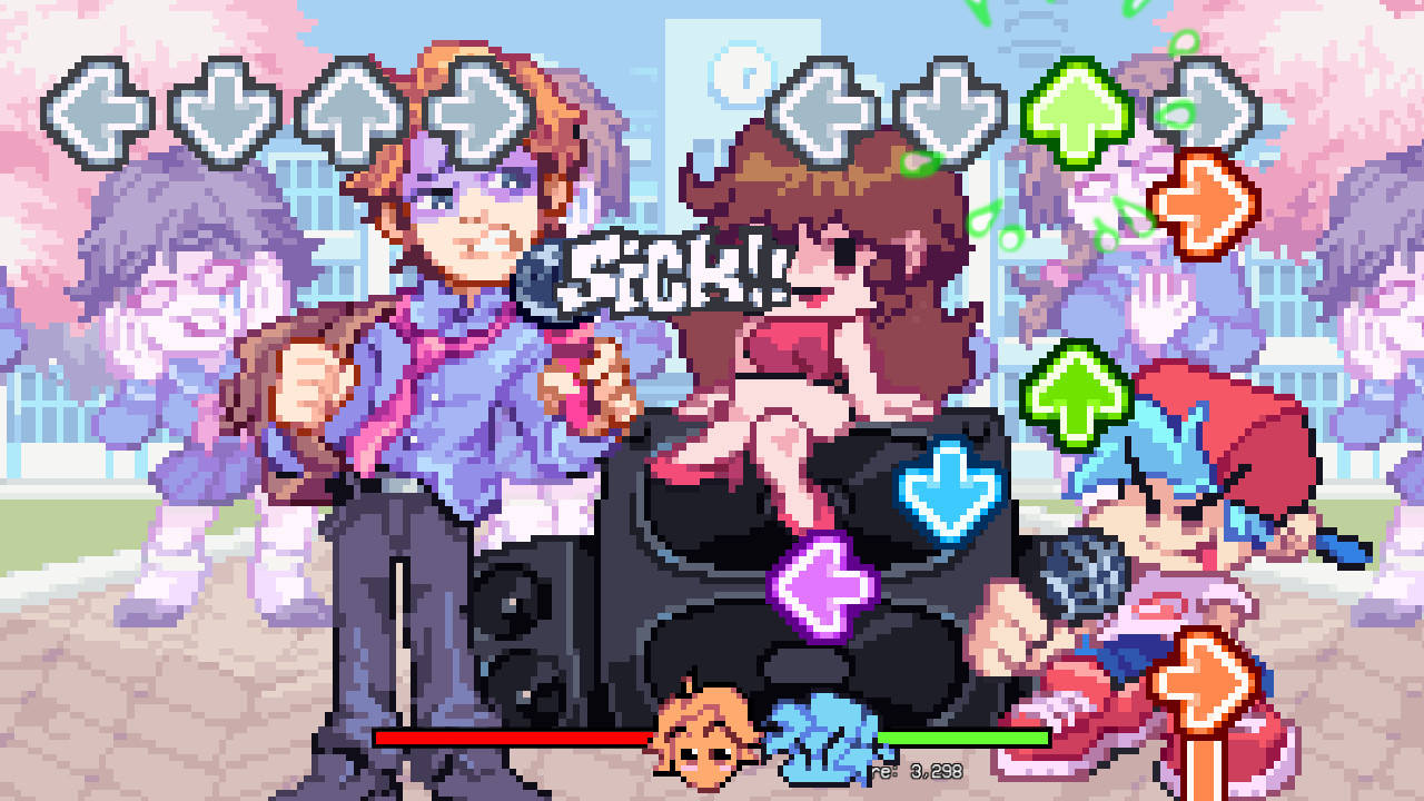 Week 6 note splashes Mod for Friday Night Funkin' | FNF Mods