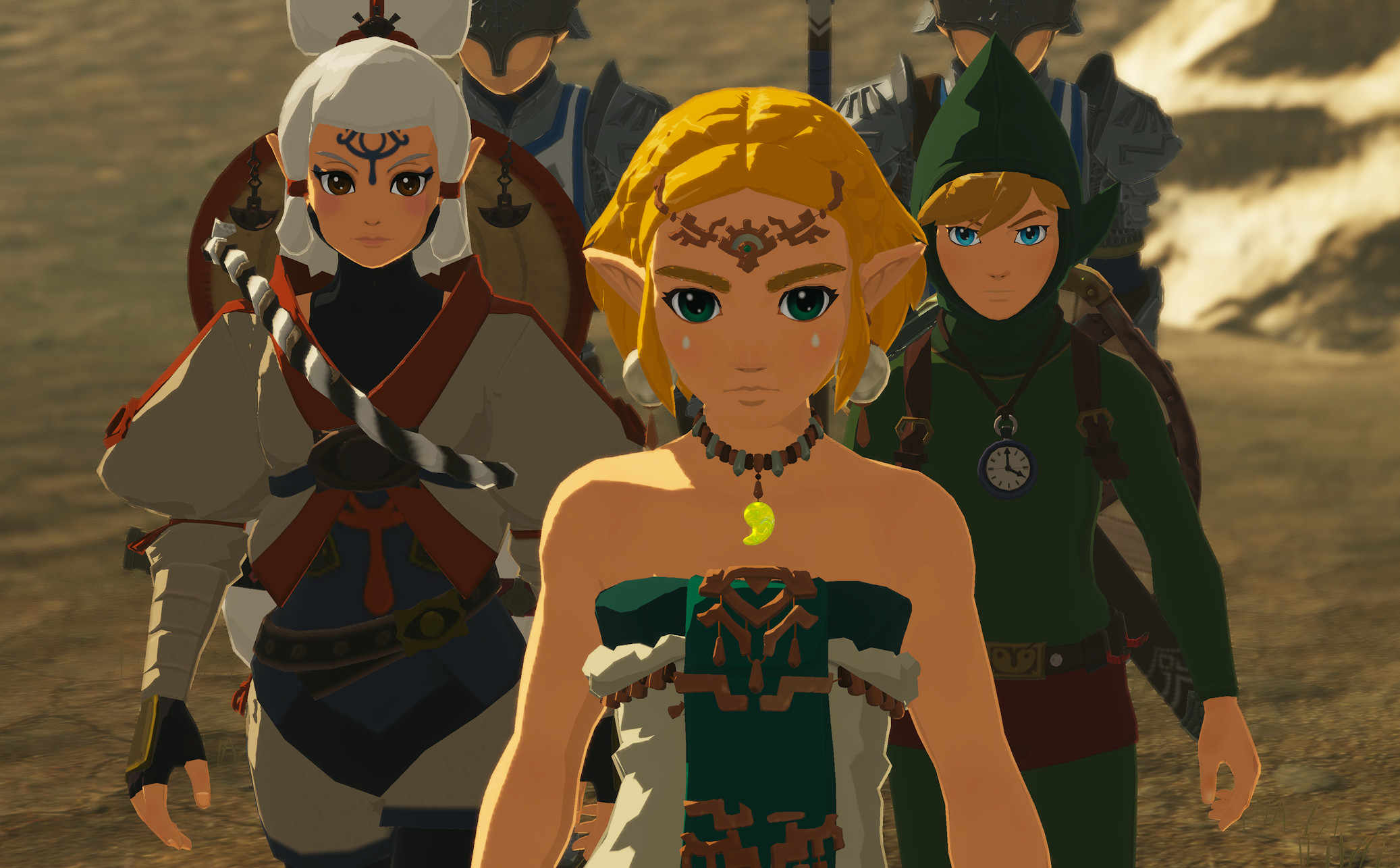 Alternate dress outfit Mod for Hyrule Warriors: Age of Calamity | HW:AOC Mods