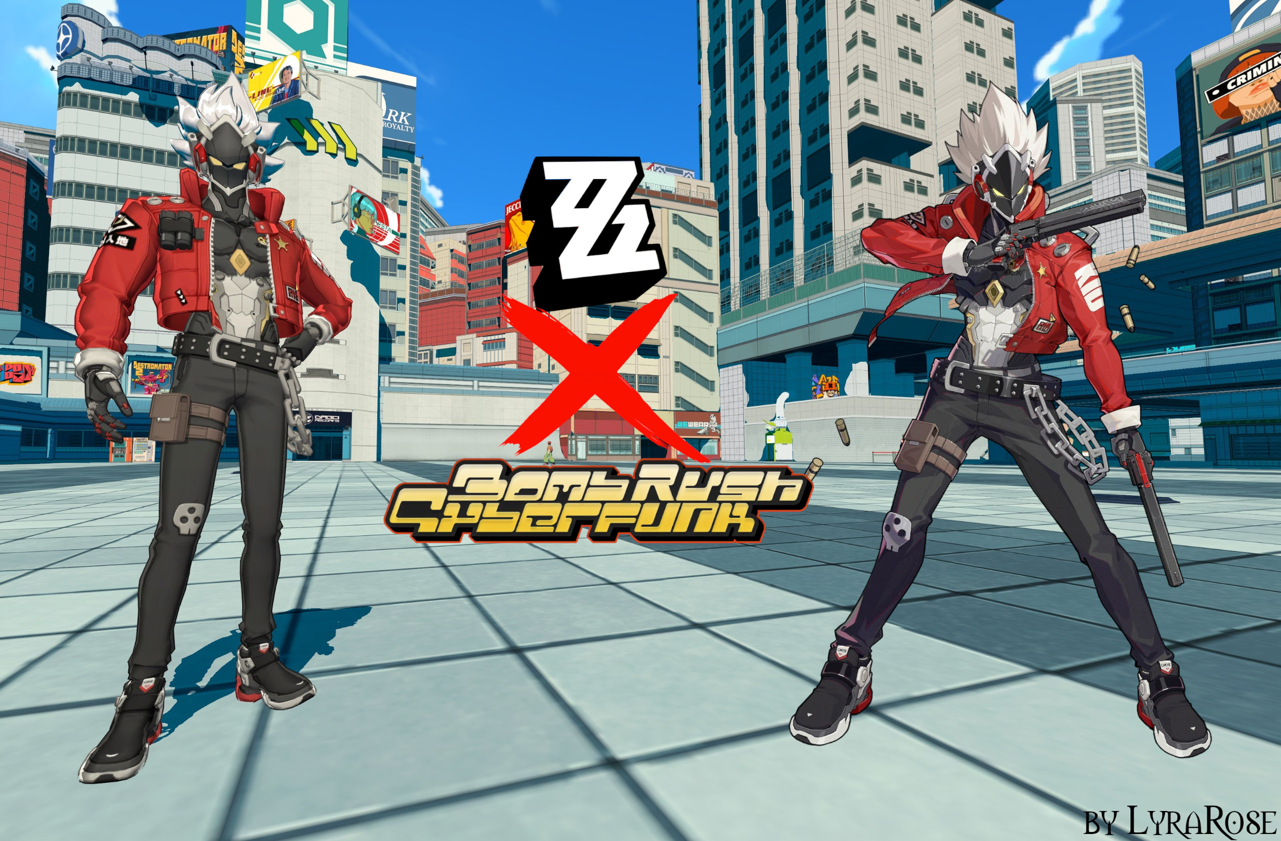 Billy Kid (ZZZ) Mod for Bomb Rush Cyberfunk | BRC Mods