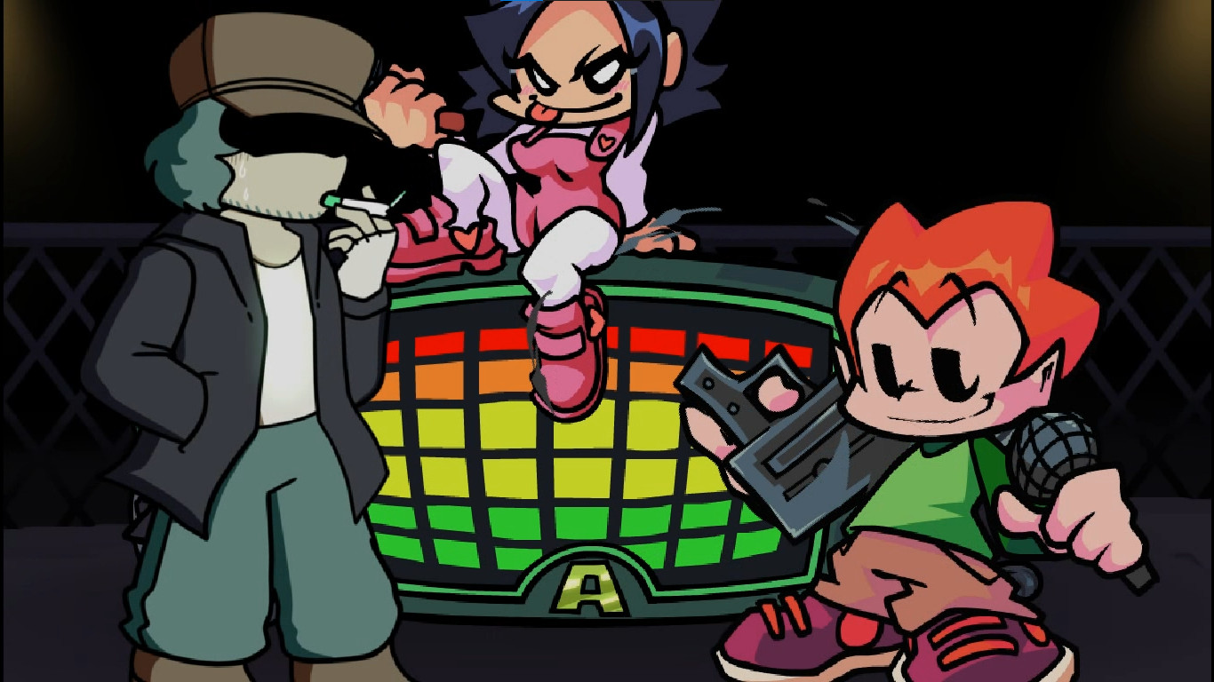 Nerves Pico Mix Playable Mod for Friday Night Funkin' | FNF Mods