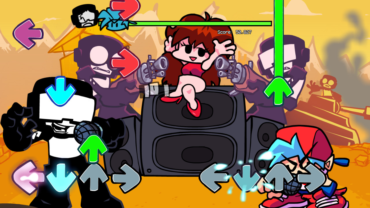 Guns Erect (Yoshi Remix) Mod for Friday Night Funkin' | FNF Mods