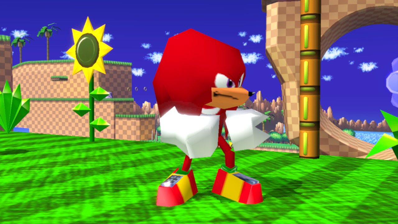 Knuckles(Smash Remix) Over Sonic Mod for Super Smash Bros. Ultimate ...