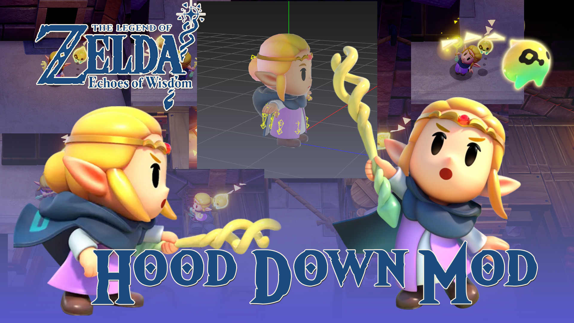 Hood Down Always Mod Mod for The Legend of Zelda: Echoes of Wisdom ...