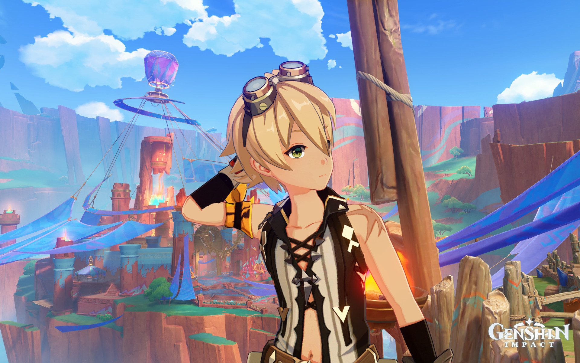 Blonde Bennett Recolor Mod for Genshin Impact | GI Mods