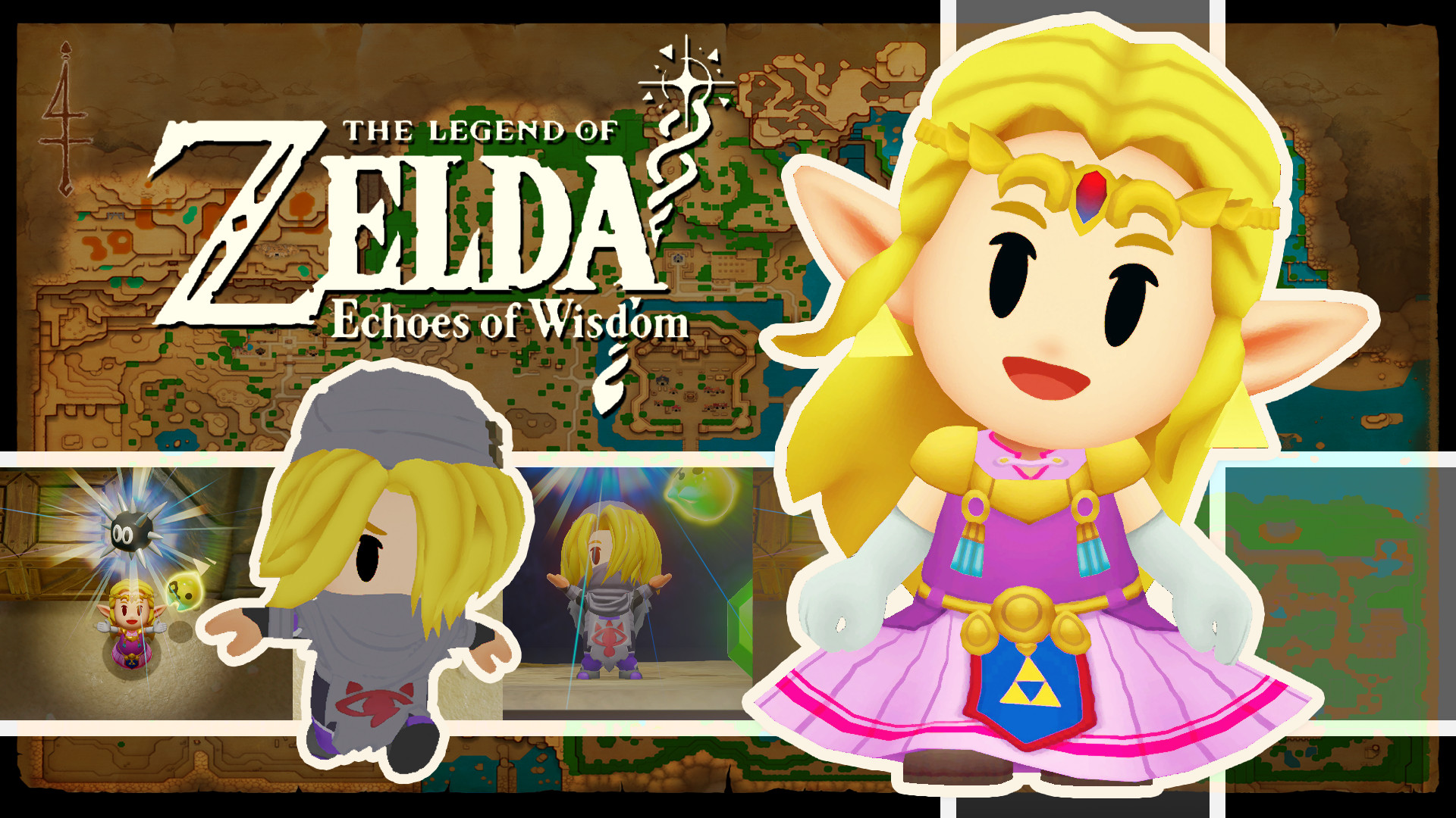 OoT Shiek and Zelda Mod for The Legend of Zelda: Echoes of Wisdom ...