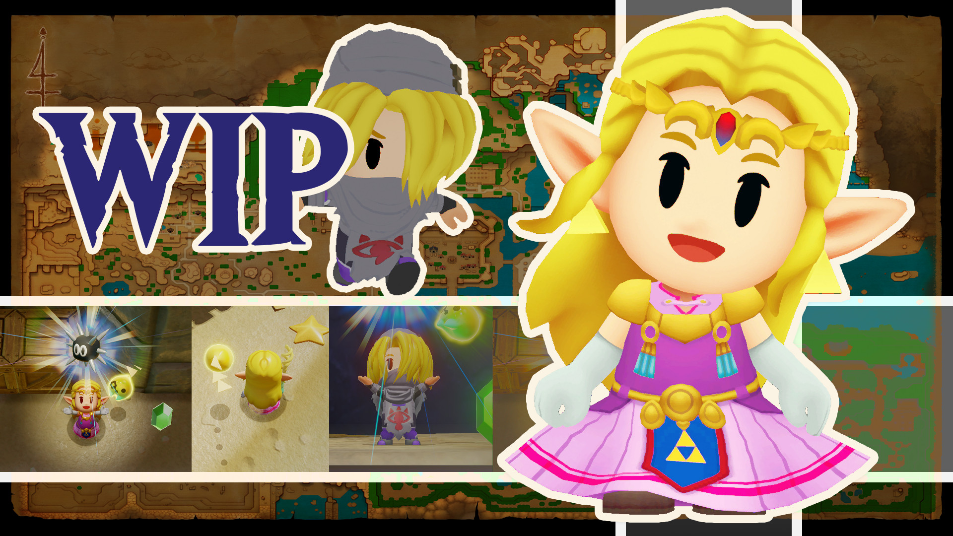 OoT Shiek and Zelda Mod for The Legend of Zelda: Echoes of Wisdom ...