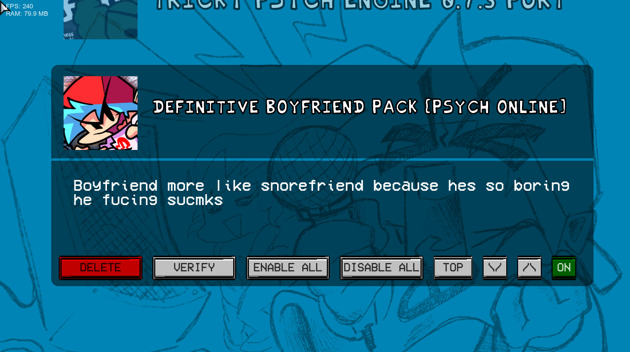 Definitive Boyfriend Pack V1.2 [PSYCH ONLINE] Mod for Friday Night ...