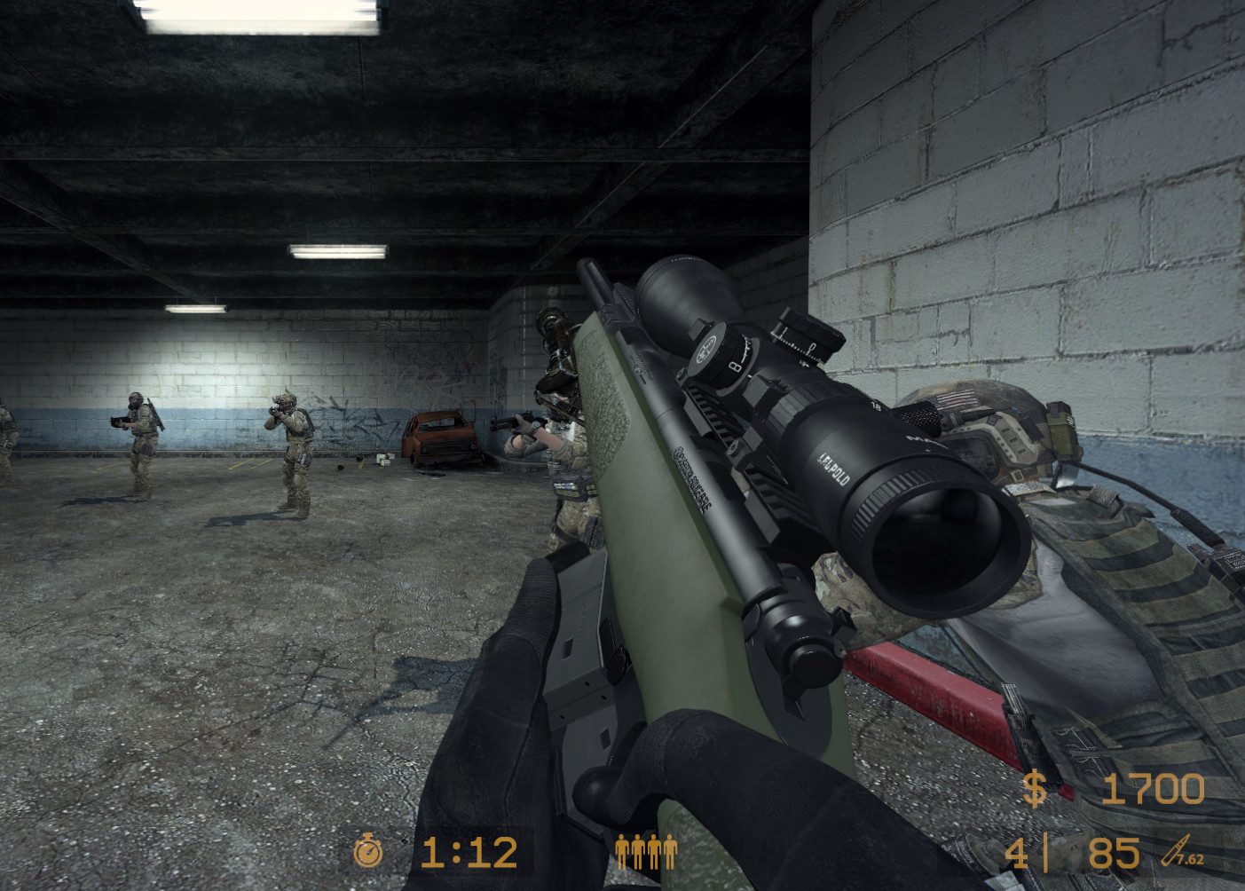 FN-SPR-A3G in Lynx9810 animation Mod for Counter-Strike: Source | CS:S Mods