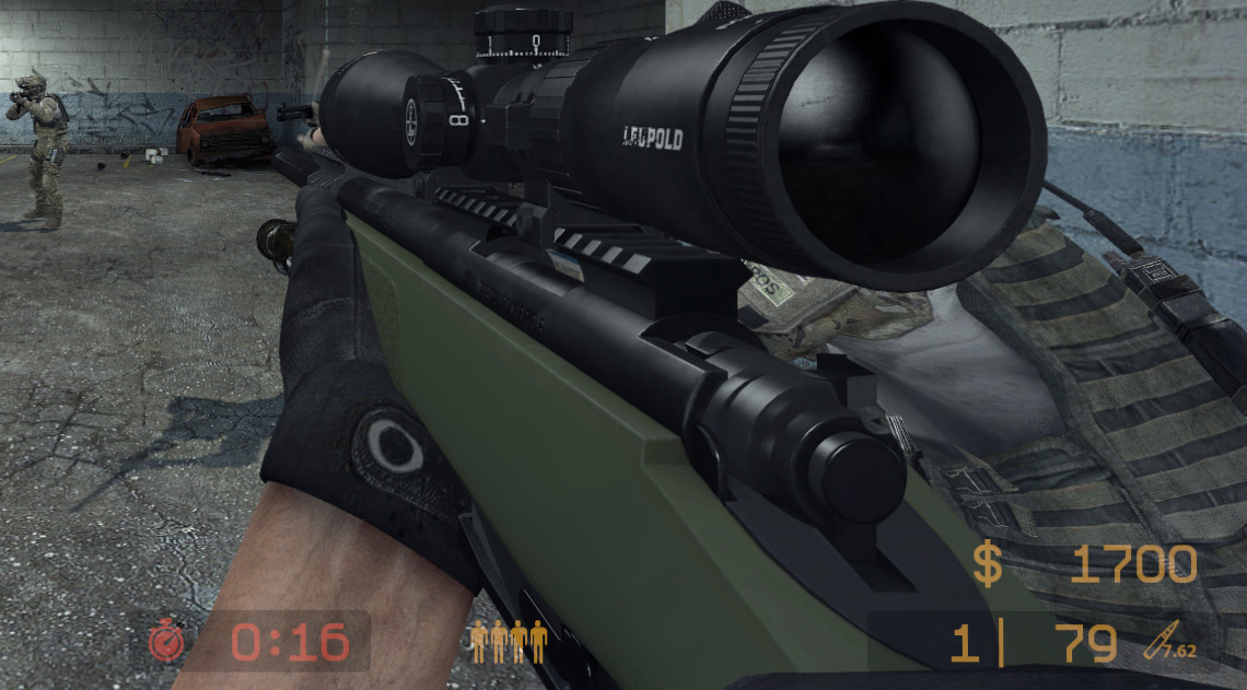 FN-SPR-A3G in Lynx9810 animation Mod for Counter-Strike: Source | CS:S Mods