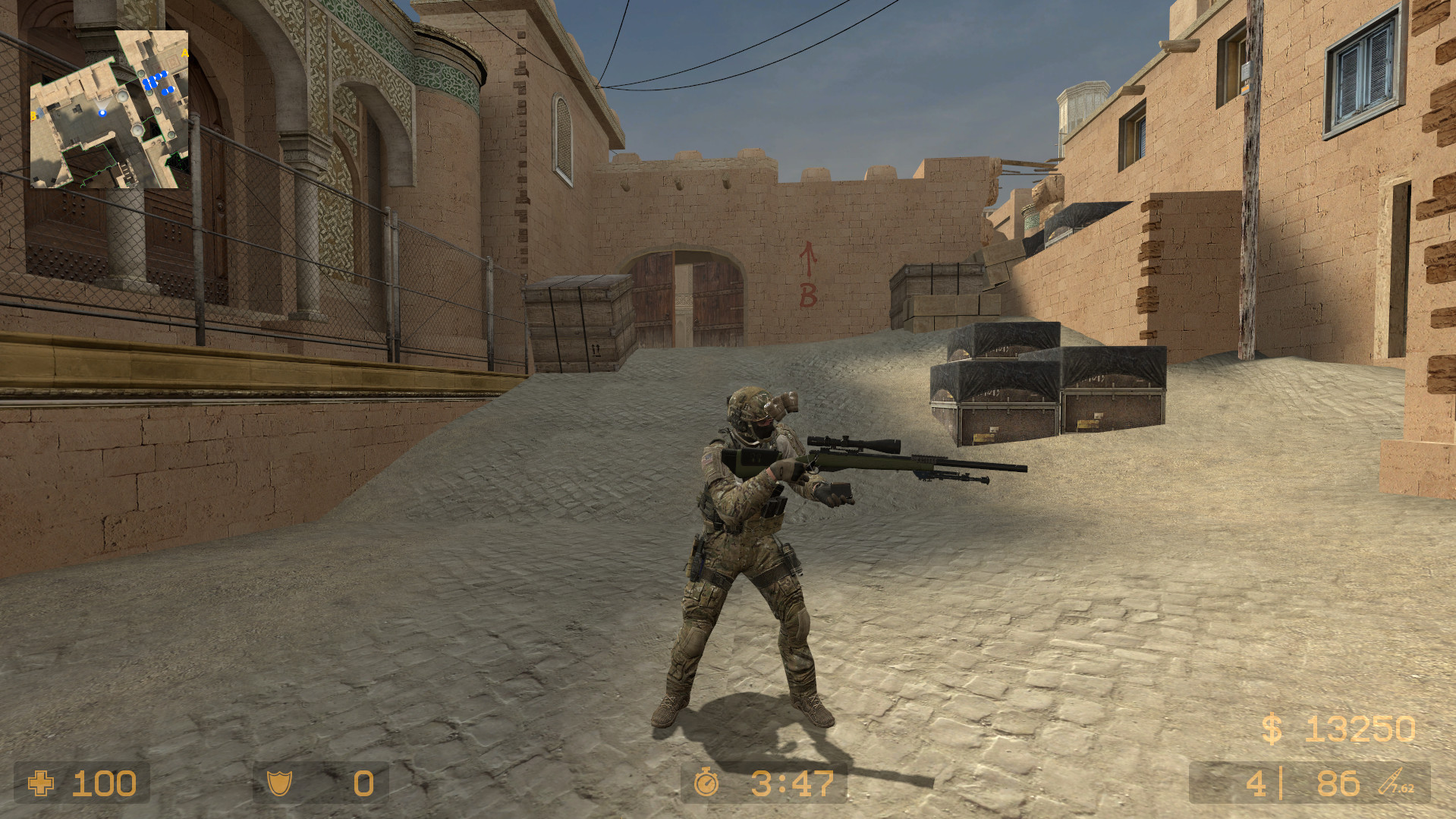FN-SPR-A3G in Lynx9810 animation Mod for Counter-Strike: Source | CS:S Mods