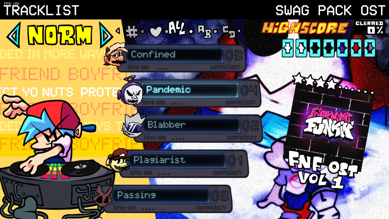 Slightly's Swag Pack Mod for Friday Night Funkin' | FNF Mods