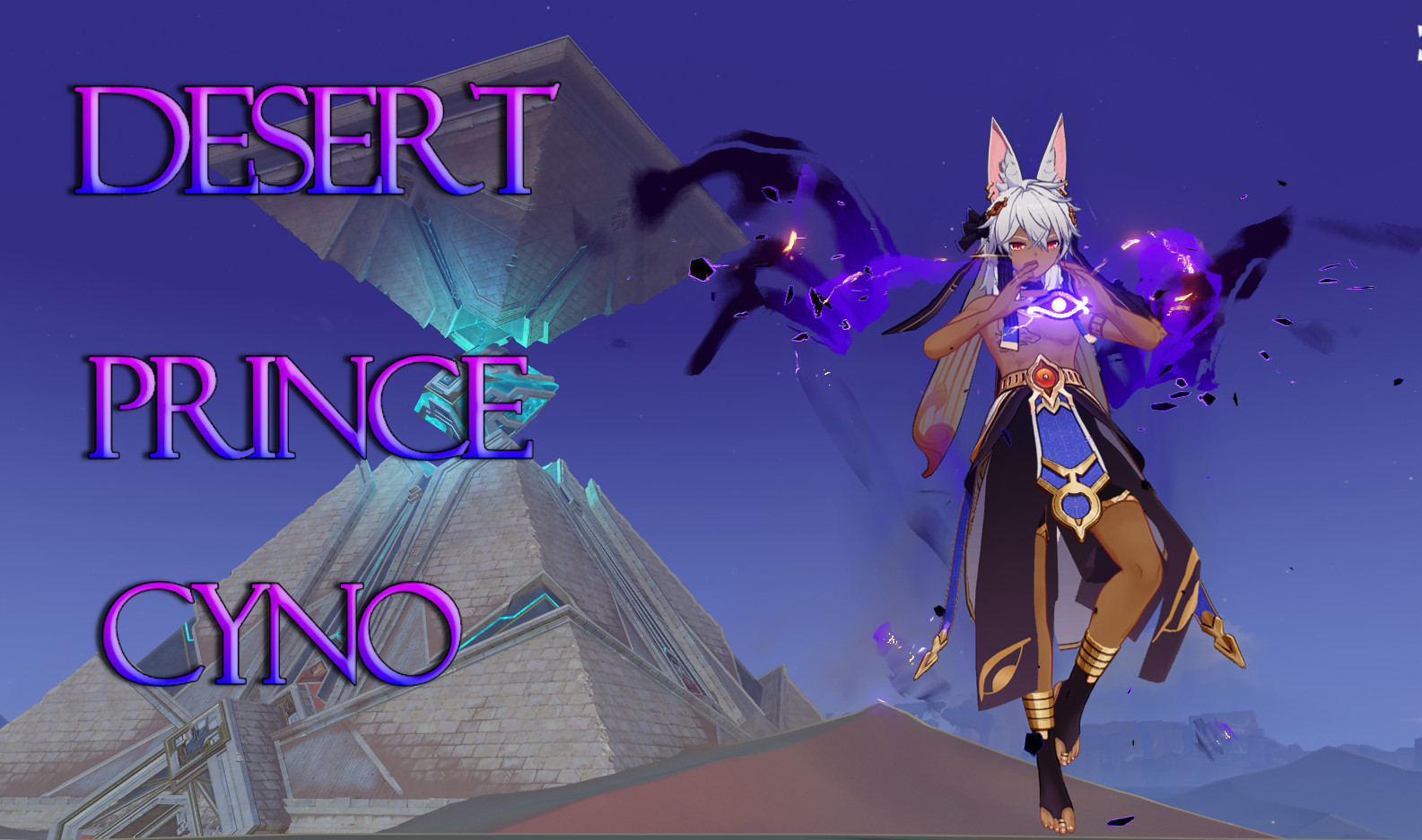 Desert prince Cyno Mod for Genshin Impact | GI Mods