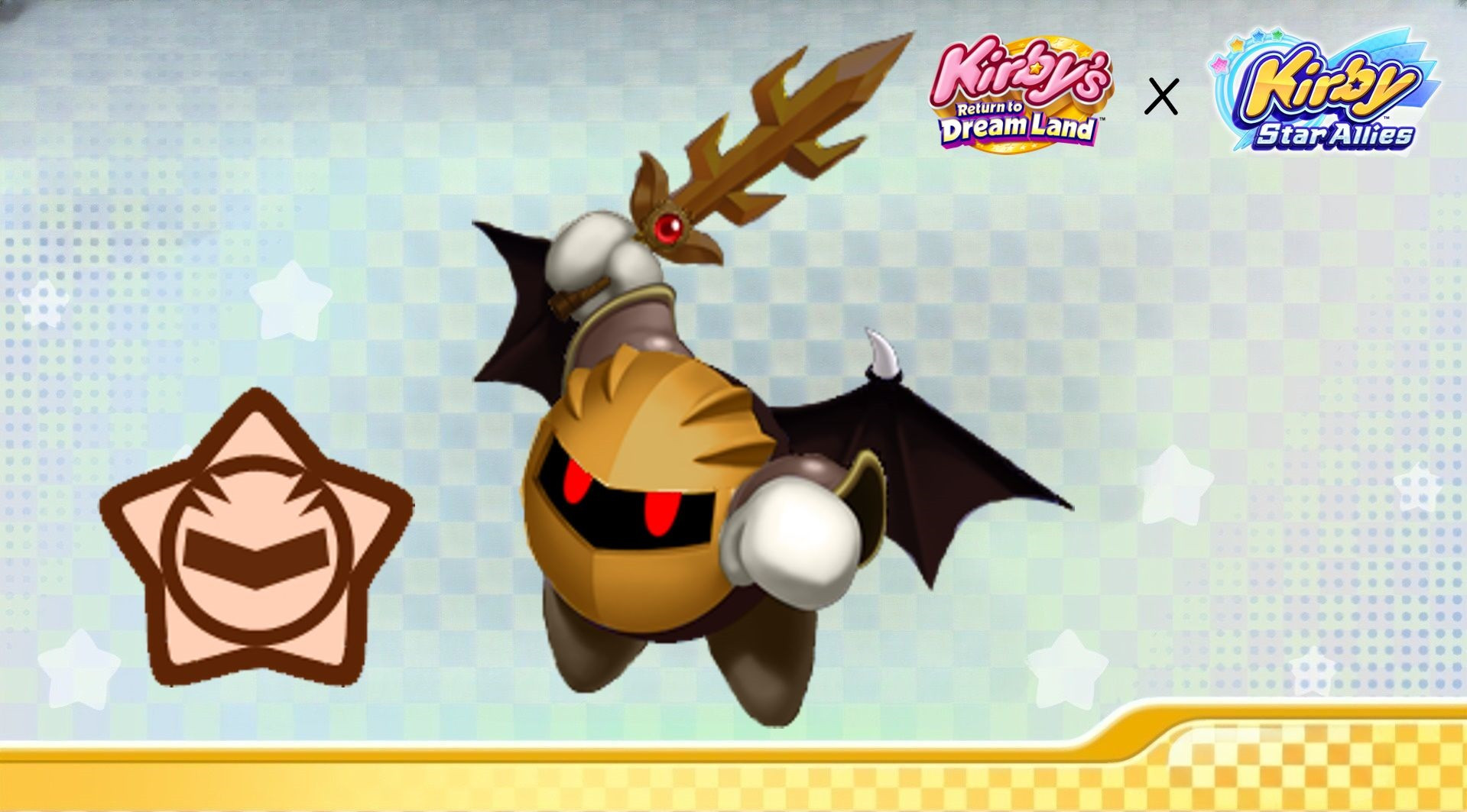 Parallel Meta Knight skin Mod for Kirby's Return to Dream Land | KRtDL Mods