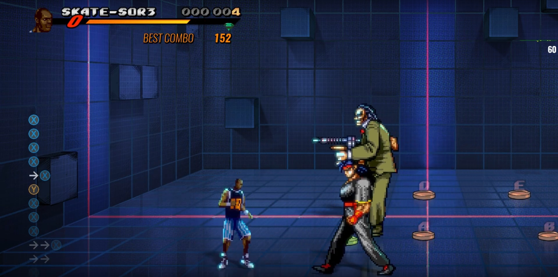 Mini Shaq over Skate 3 Mod for Streets of Rage 4 | SOR4 Mods