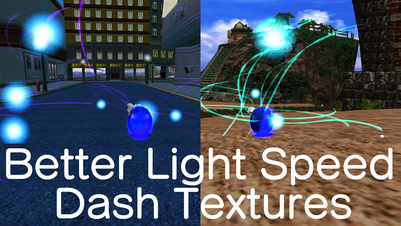 Better Fast Charge Light Dash Particle Mod for Sonic Adventure DX ...