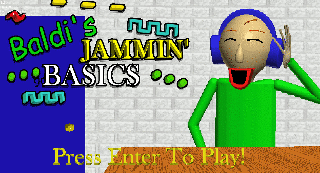 Baldi's Jammin Basics (ONESHOT MOD) Mod for Friday Night Funkin' | FNF Mods