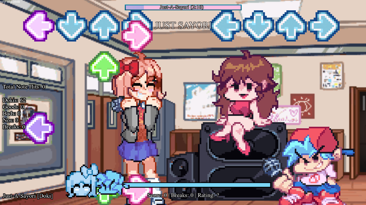 FNF: JUST SAYORI MOD (HAPPY BIRTHDAY SAYORI) Mod for Friday Night ...