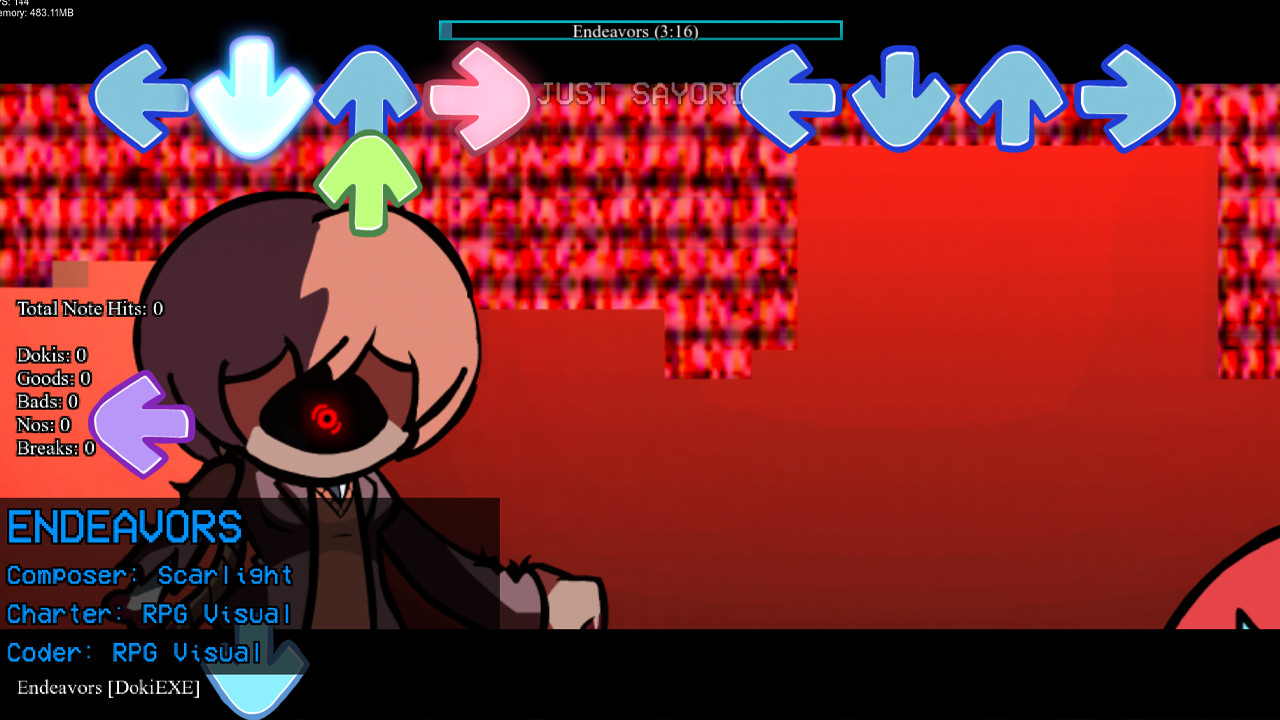 FNF: JUST SAYORI MOD (HAPPY BIRTHDAY SAYORI) Mod for Friday Night ...