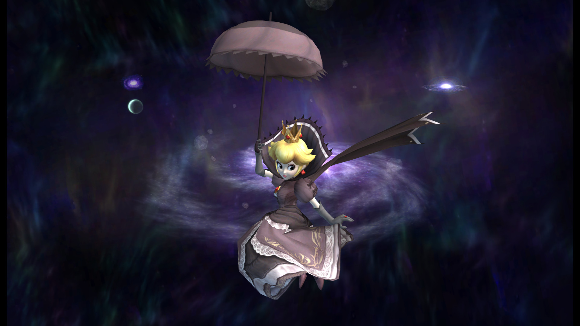 Shadow Queen Peach (Remake Colors) Mod for Super Smash Bros. Brawl ...