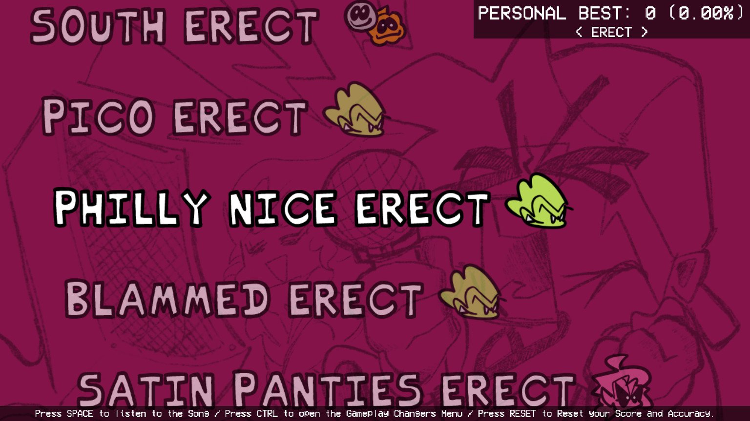 Erect Mode Psych Port Mod for Friday Night Funkin' | FNF Mods