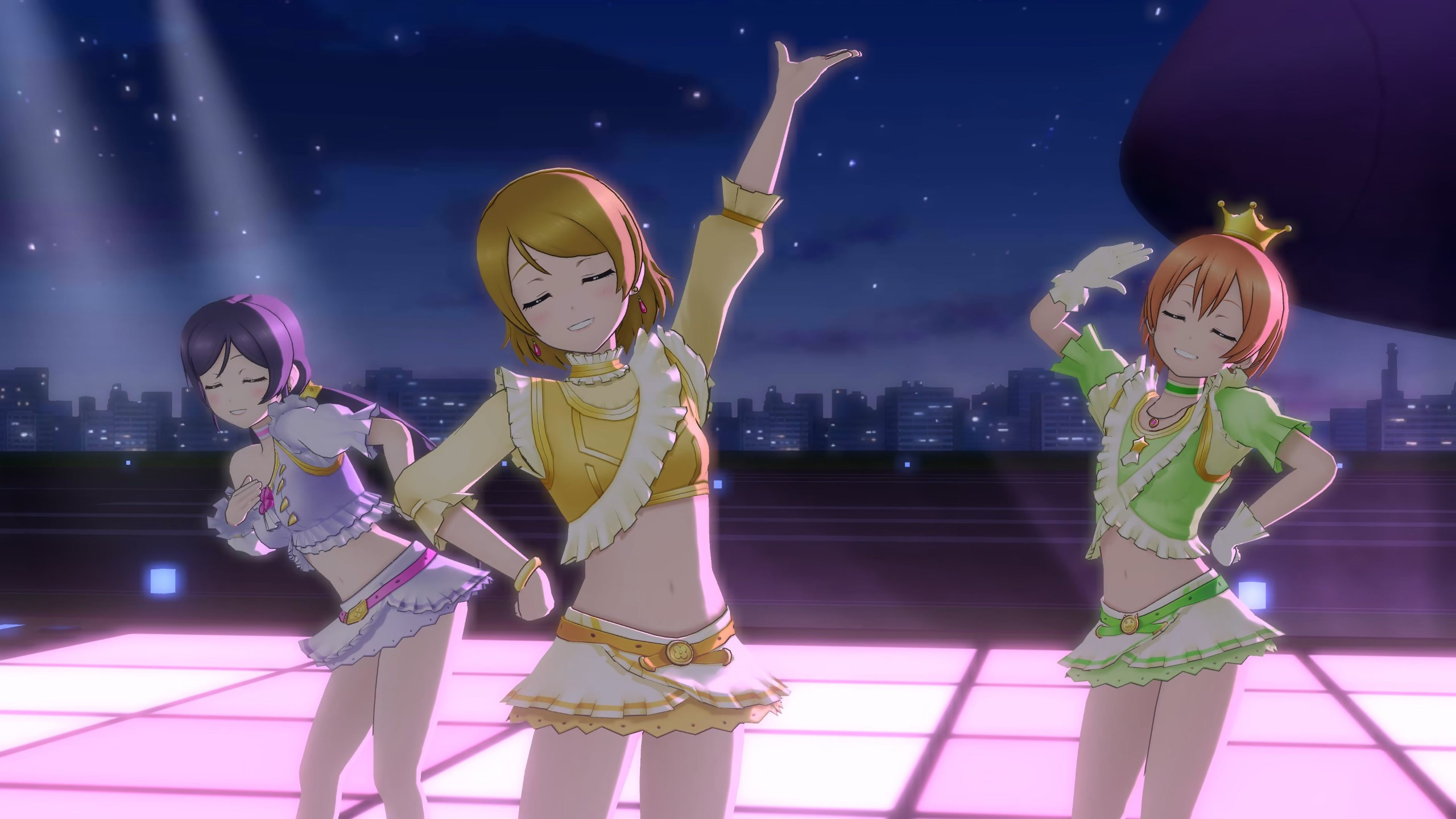 Muse Music Start With Pantsu (Short Skirt) Mod for Love Live! School Idol Festival ALL STARS ...