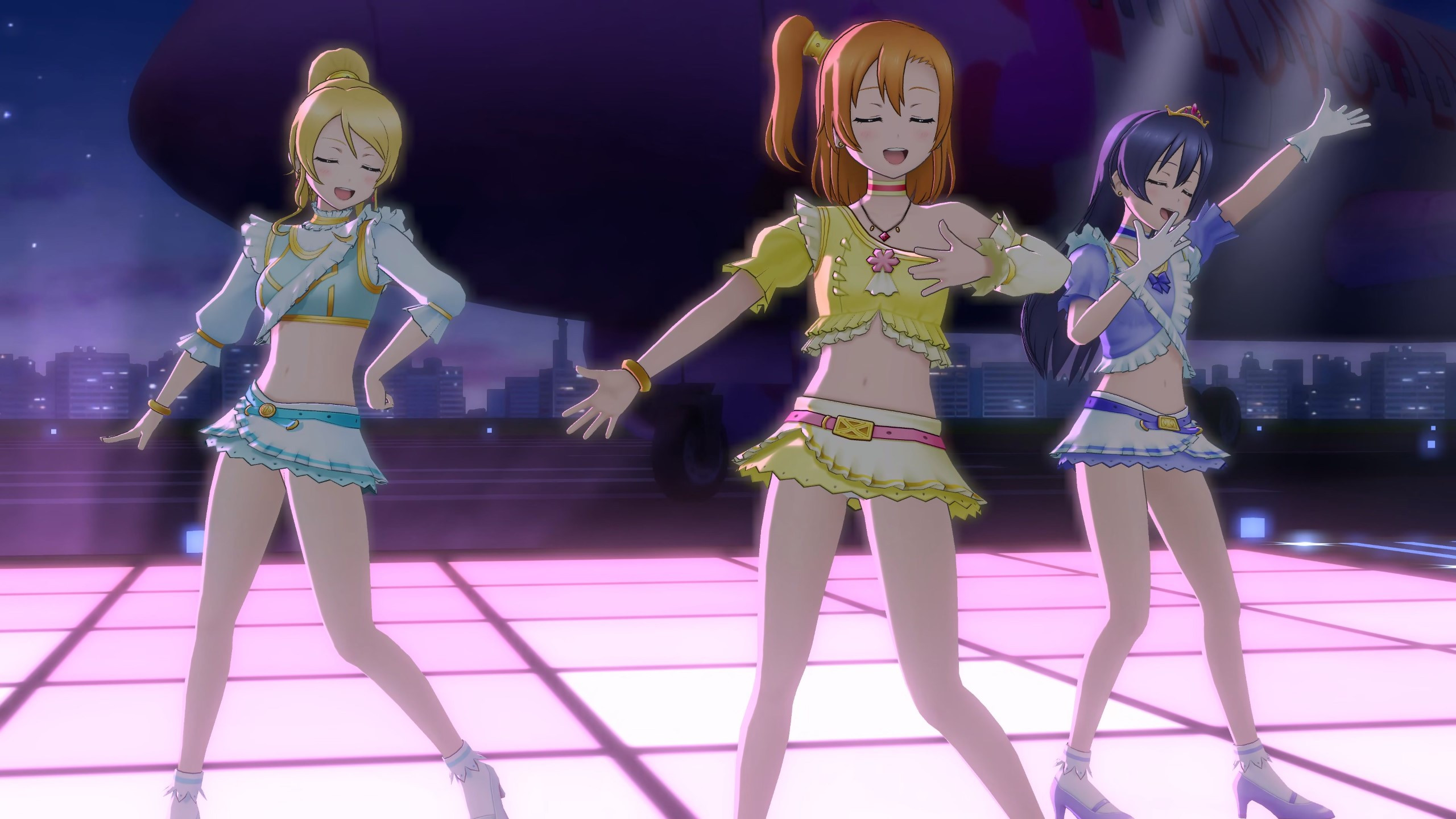Muse Music Start With Pantsu (Short Skirt) Mod for Love Live! School Idol Festival ALL STARS ...