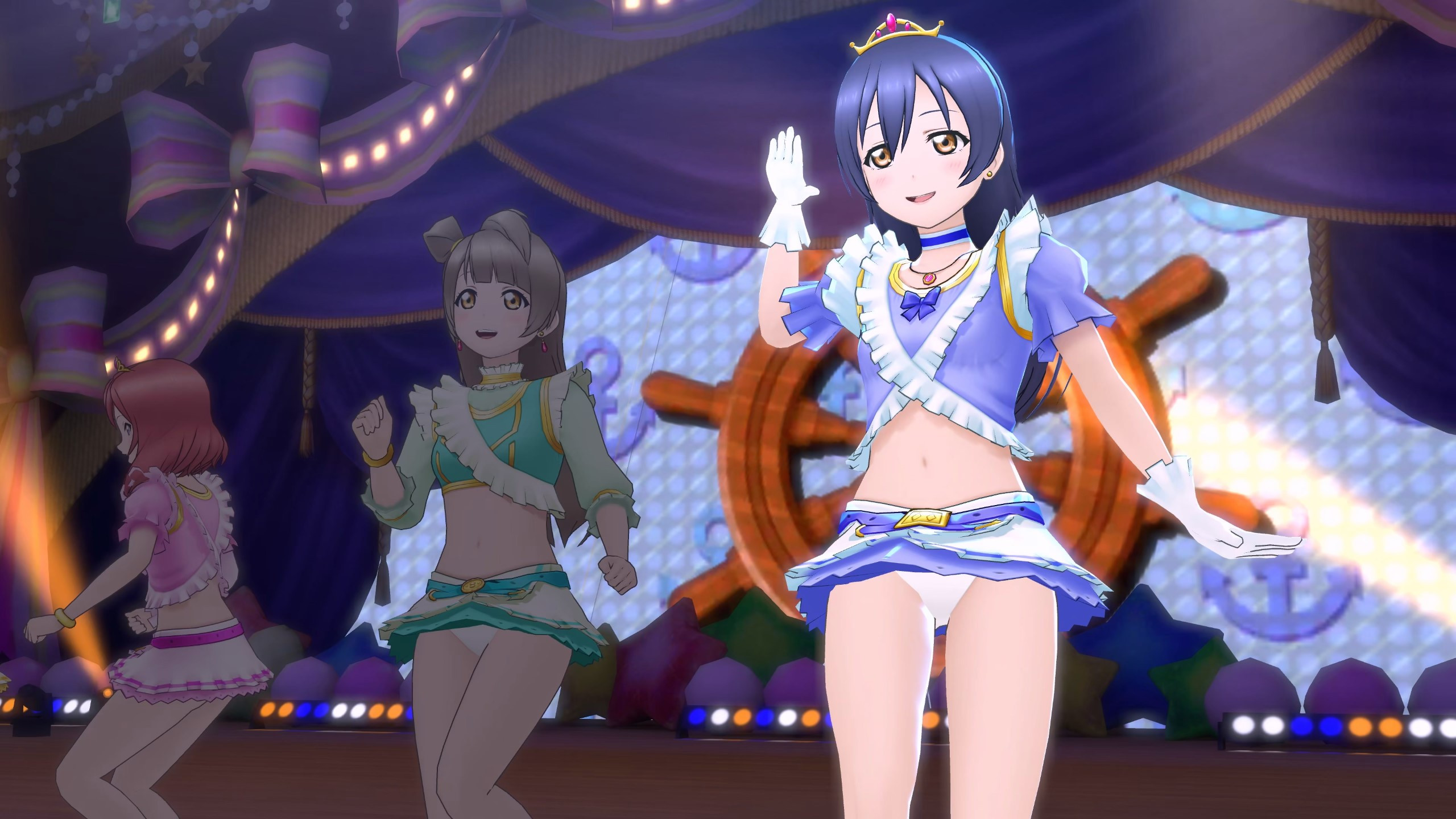 Muse Music Start With Pantsu (Short Skirt) Mod for Love Live! School Idol Festival ALL STARS ...