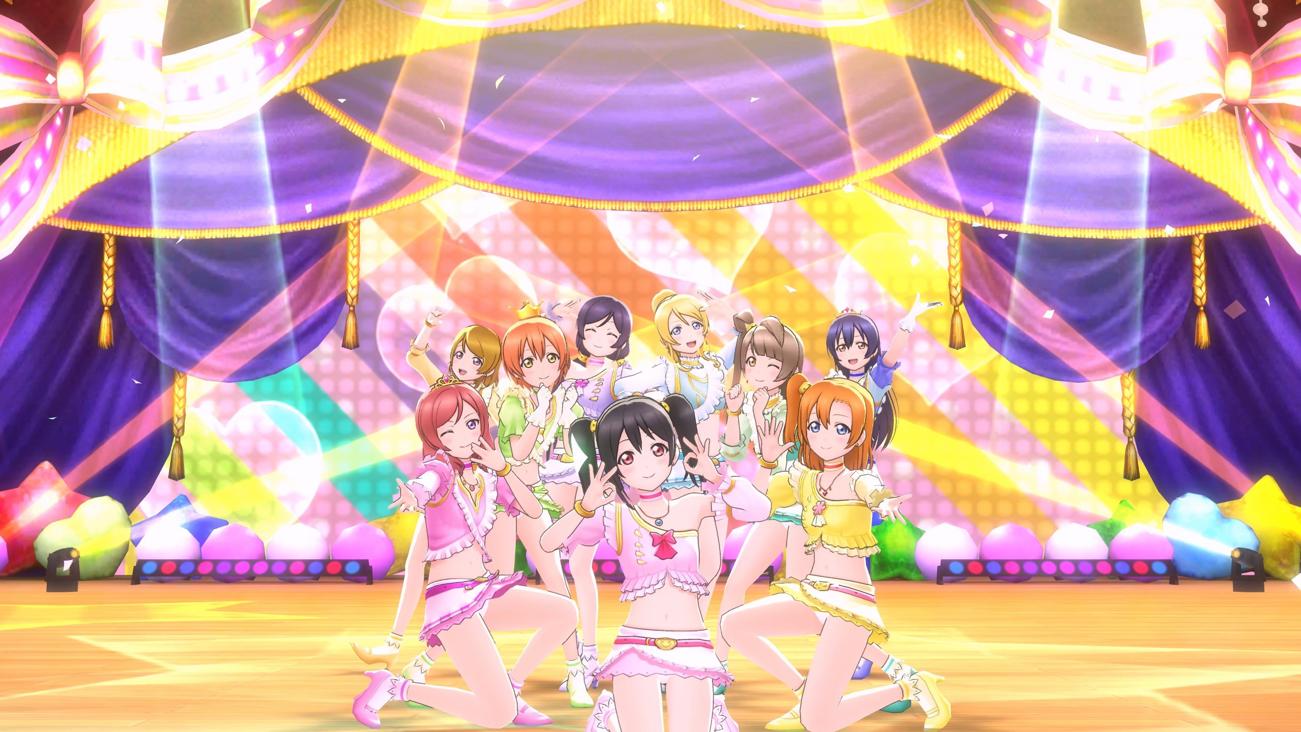 Muse Music Start With Pantsu (Short Skirt) Mod for Love Live! School Idol Festival ALL STARS ...
