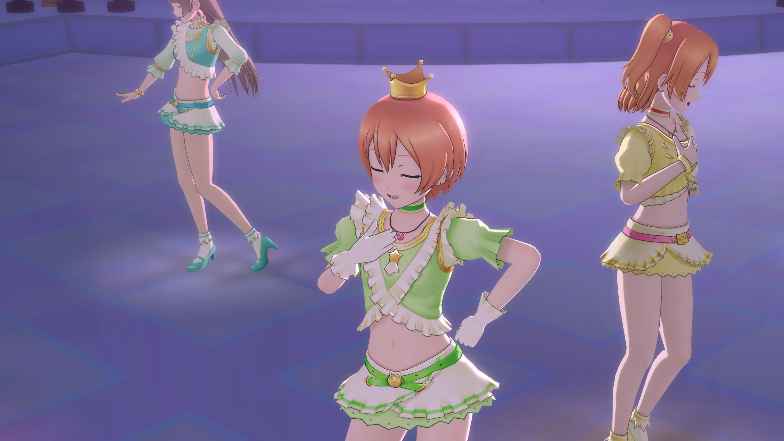 Muse Music Start With Pantsu (Short Skirt) Mod for Love Live! School Idol Festival ALL STARS ...