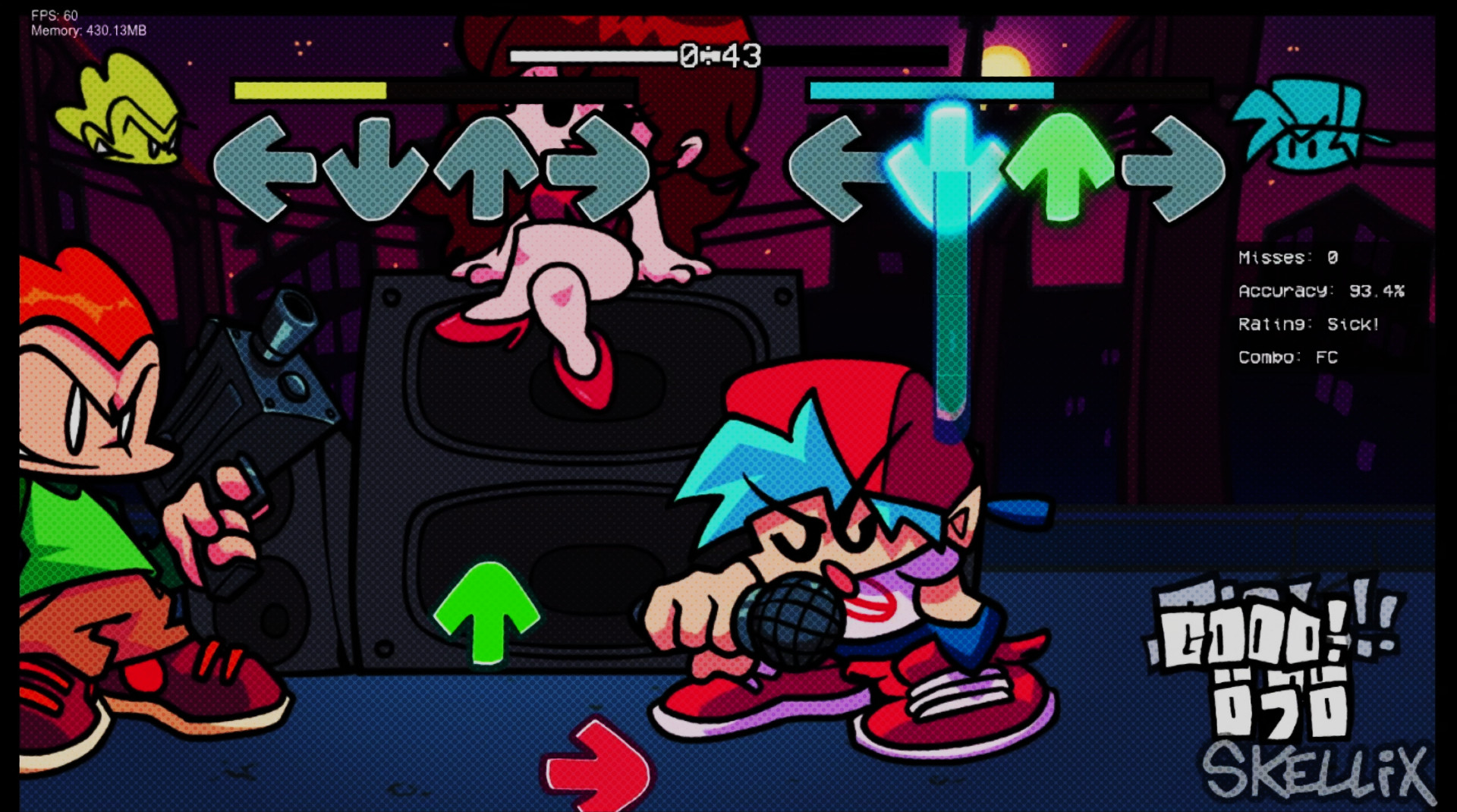 FNF PaRappa Freestyle Script Mod for Friday Night Funkin' | FNF Mods