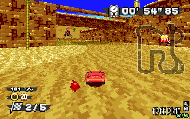 Lightning McQueen (Ring Racers Port) Mod for Dr. Robotnik's Ring Racers ...