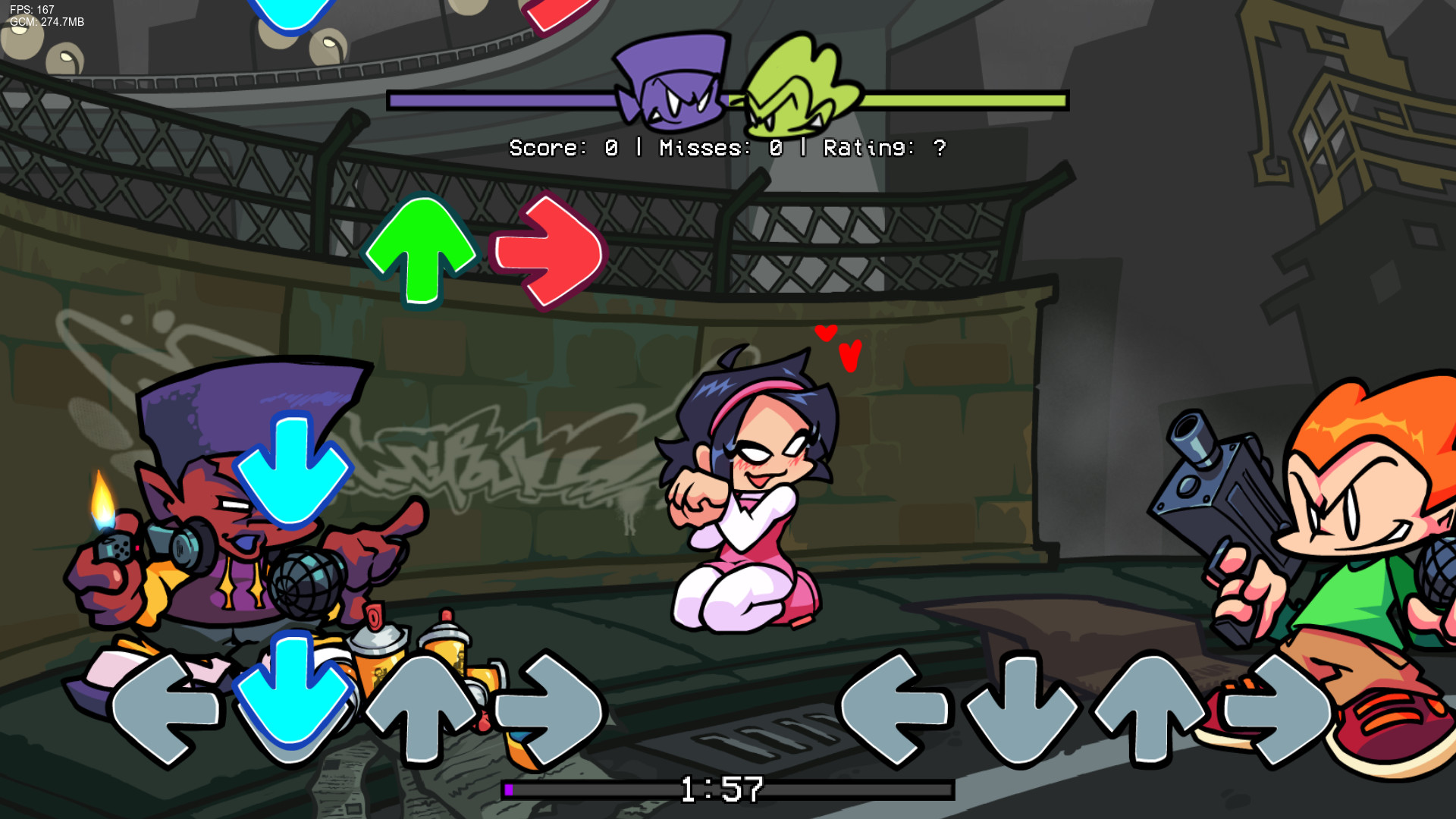 Usable V-Slice Char Select GF's for Psych Engine Mod for Friday Night ...