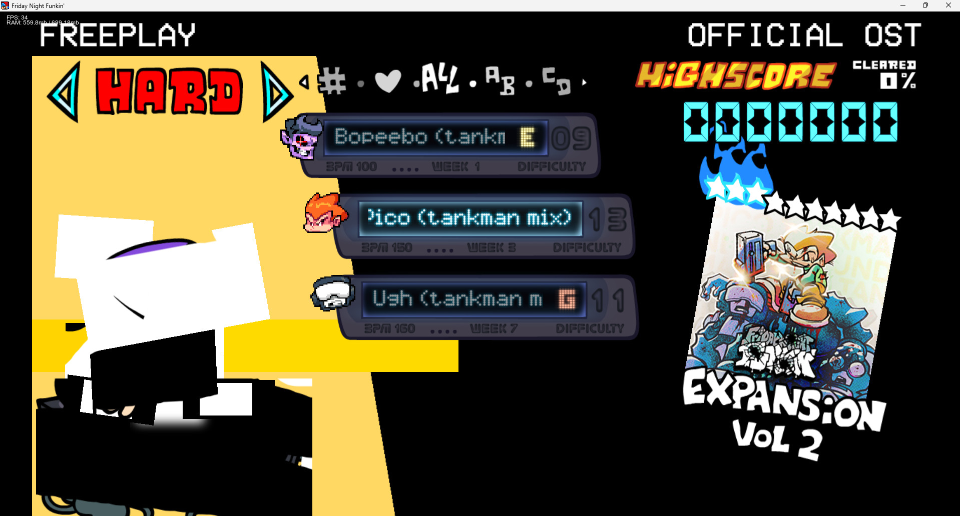 additonal songs fnf 0.5.0 Mod for Friday Night Funkin' | FNF Mods