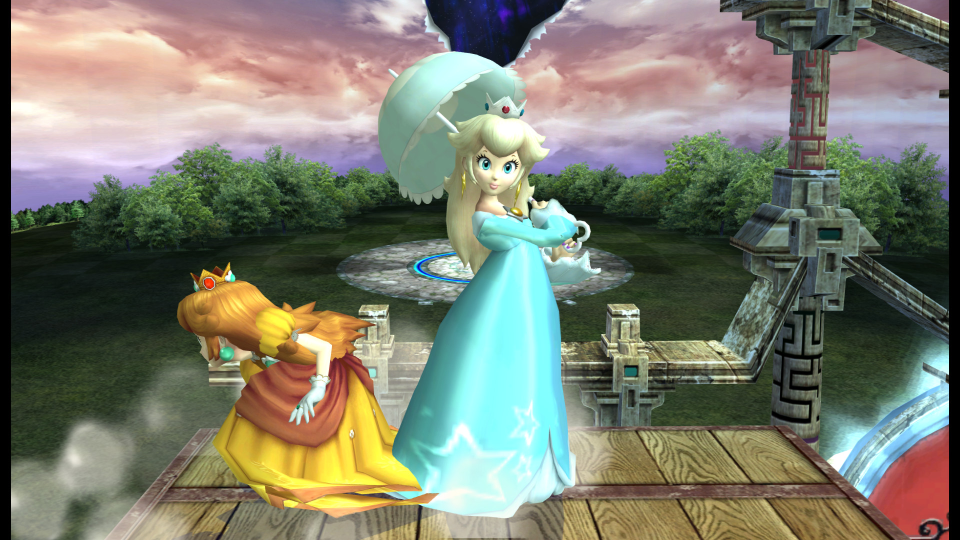 Rosalina and Daisy Peach Optimizations Mod for Super Smash Bros. Brawl ...