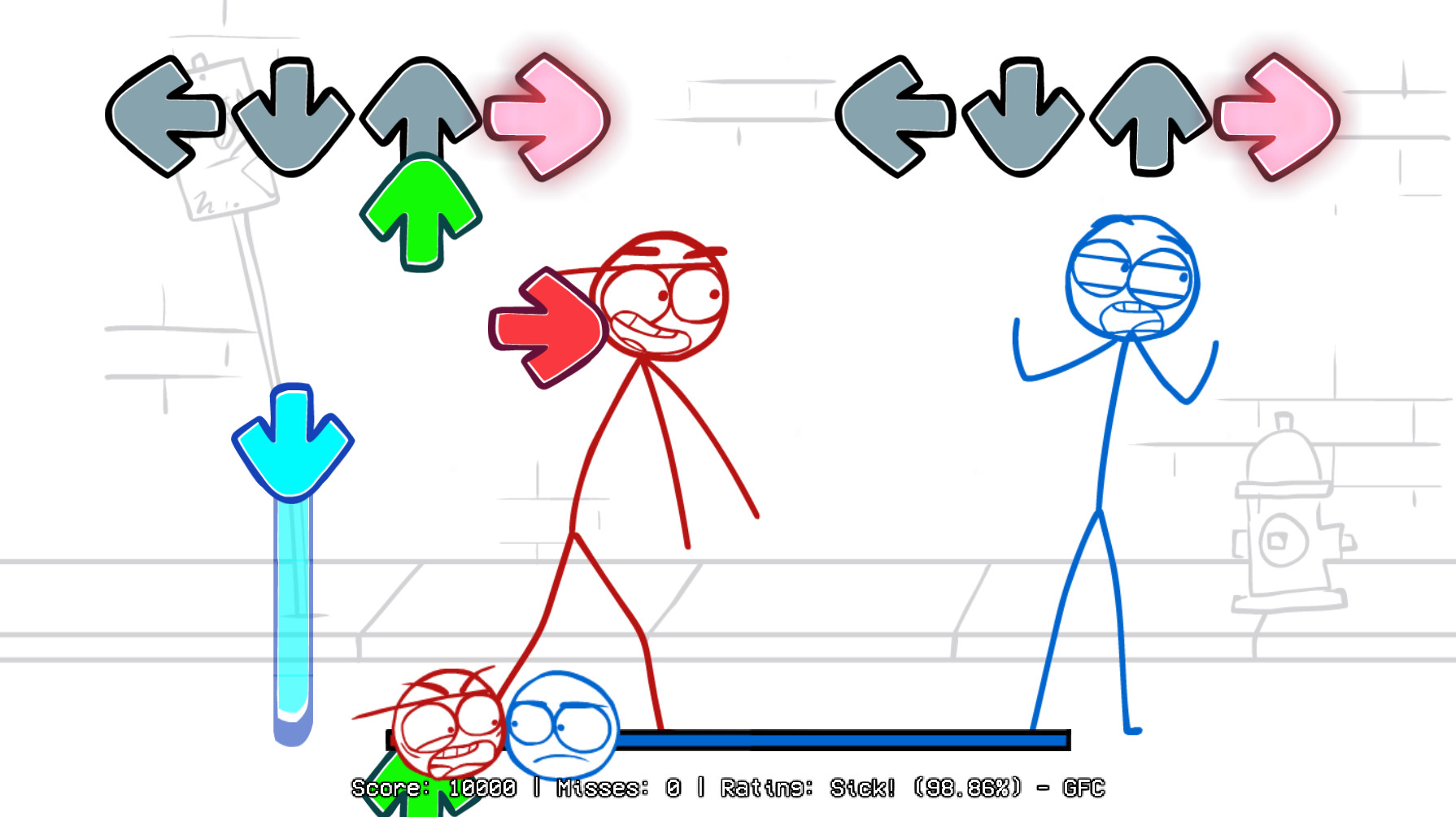 Stick Figure Funkin' - UPDATE 1 Mod for Friday Night Funkin' | FNF Mods