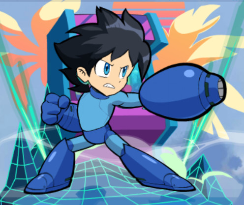 Helmetless Megaman Mod for Brawlhalla | BHalla Mods