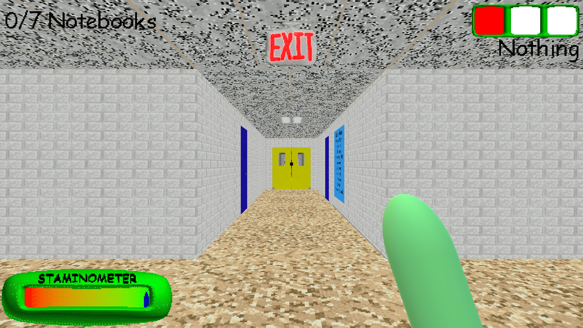 BBCR But Player Have A Hand Mod for Baldi's Basics | Baldi Mods